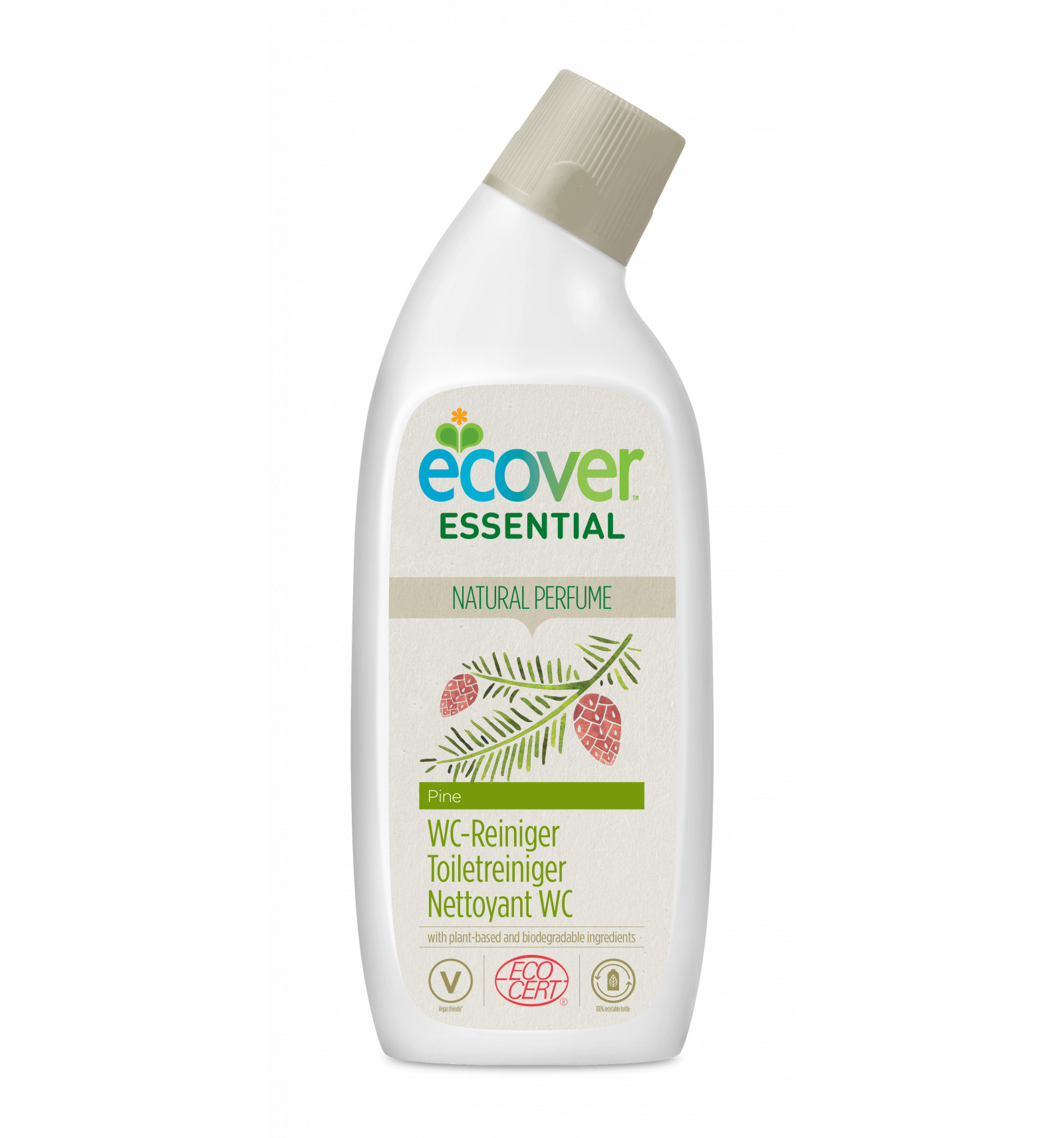 Gel nettoyant WC senteur pin - 750 ML - ECOVER - L'Atelier Naturellement Vôtre